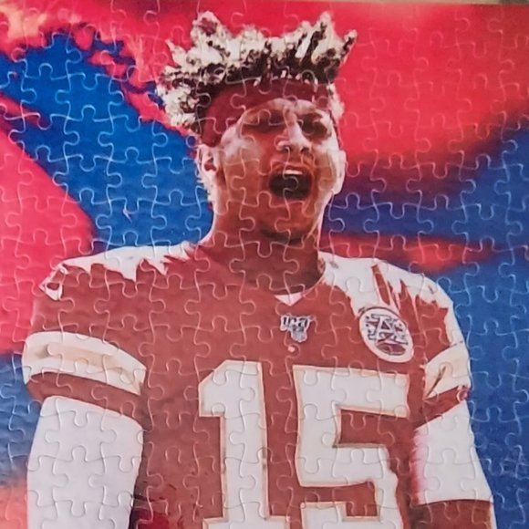 custom made puzzles | Games | Patrick Mahomes 30piece Jigsaw Puzzle ...